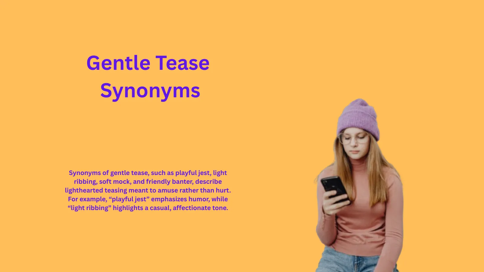 Gentle Tease Synonyms That Spark Smiles