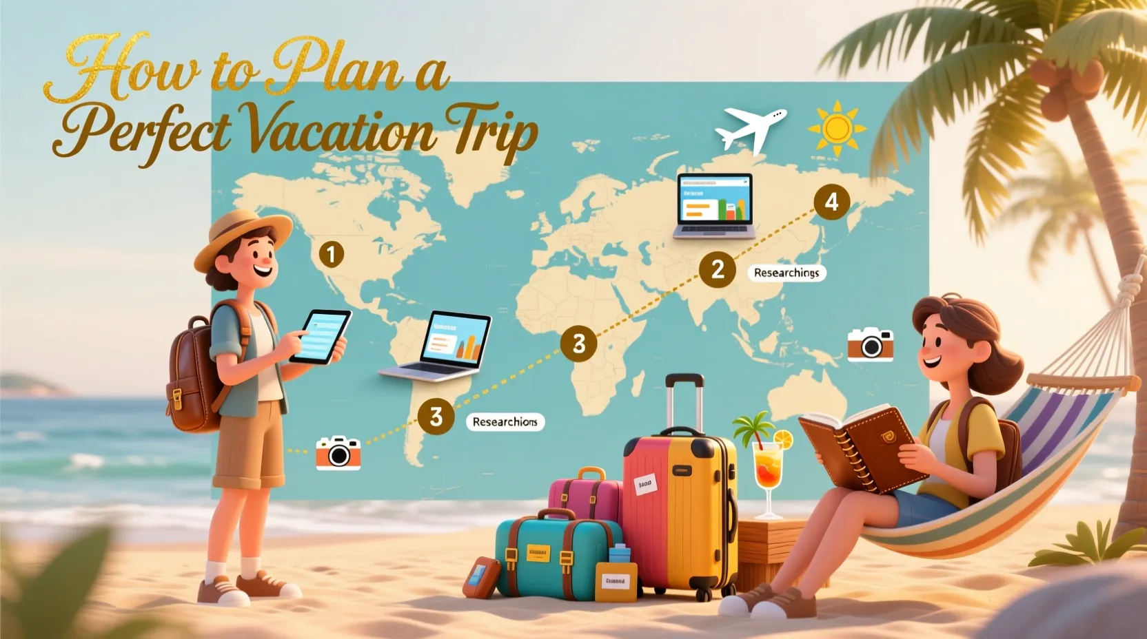 How to Plan a Perfect Vacation Trip Guide for Stress-Free Travel 🌴 ️