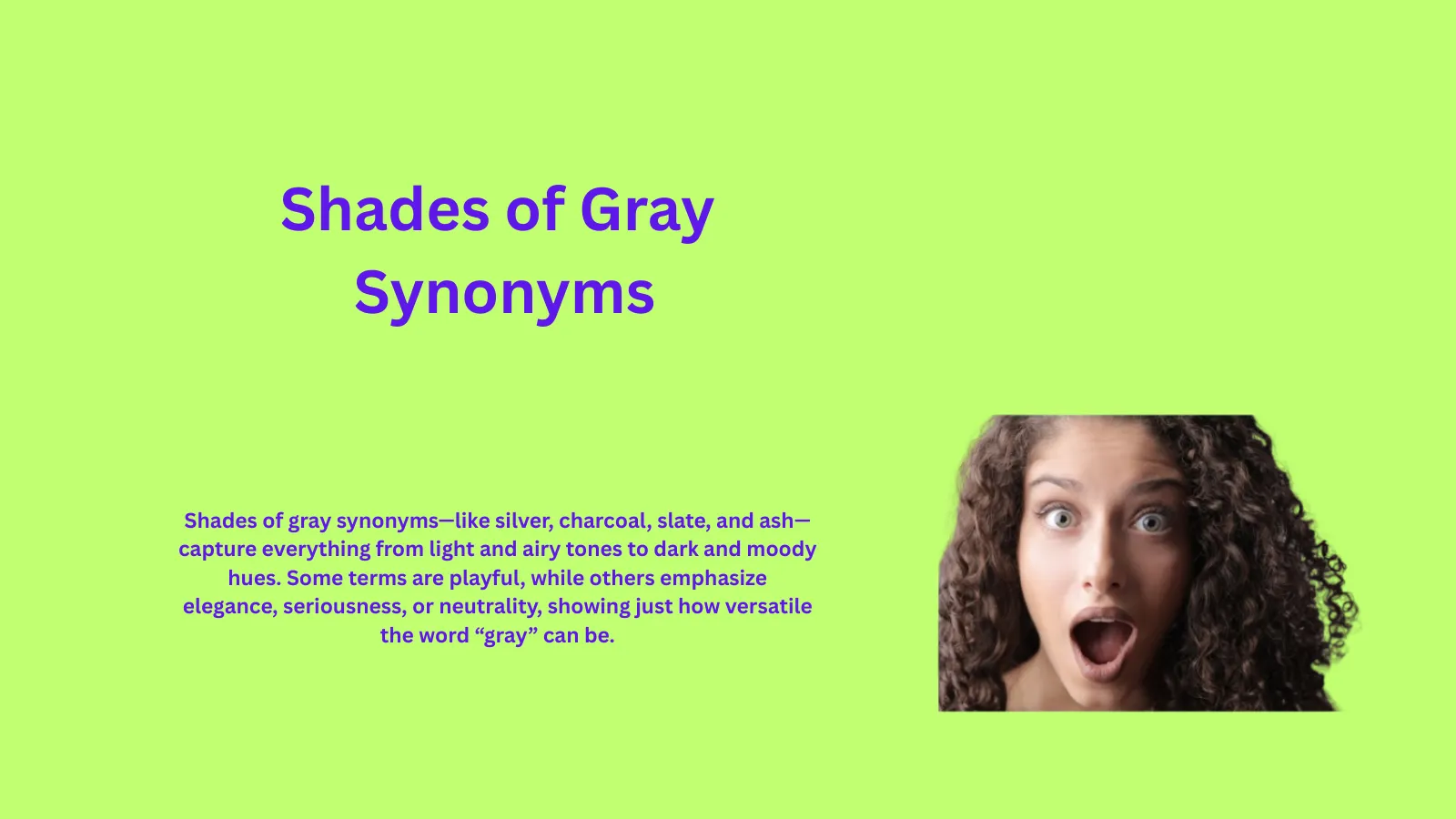 Shades of Gray Synonyms That Reveal Nuance